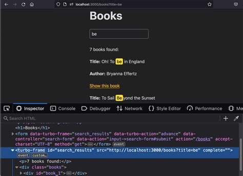 how to build responsive search with turbo frames and stimulus buttondown