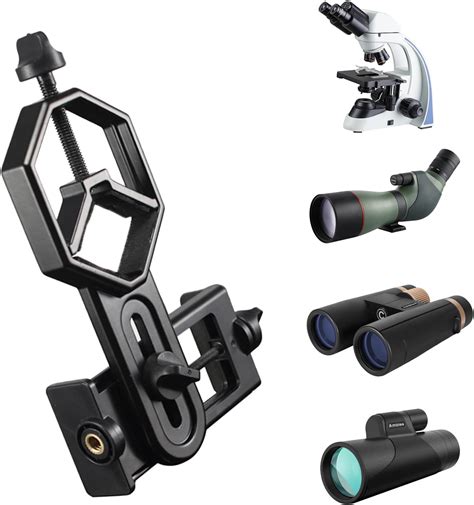 Amblee Smartphone Telescope Adapter Mount Universal Smartphone Adapter For