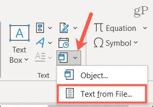 How To Embed A File In Microsoft Word