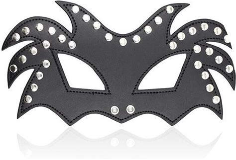 Amazon Com Sexual Wellness Safe Adult ToysAdult Game Leather Mask Flirt BDSM Bondage Sex Role