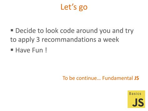 Js Basics Ppt