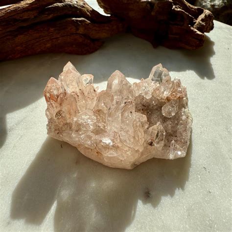 Rare Himalayan Quartz Cluster Pink Himalayan Quartz Samadhi Quartz