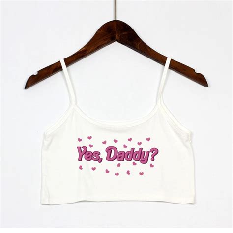 Yes Daddy Mini Crop Top Micro Sheer Ddlg Playground