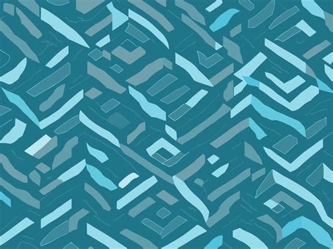 Seamless Pattern With Abstract Geometric Shapes Repeating Background