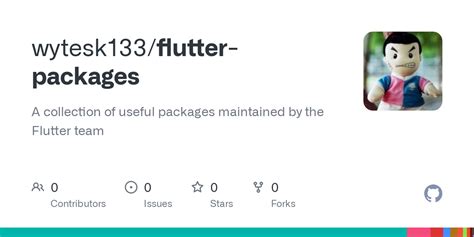 Github Wytesk Flutter Packages A Collection Of Useful Packages Maintained By The Flutter Team