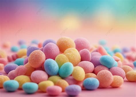 Rainbow Candy Wallpaper Backround Lollipop Cone Candy Background