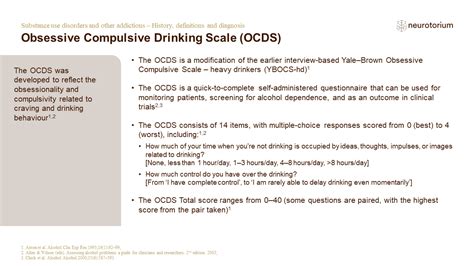 Substance Use Disorders And Other Addictions History Definitions And