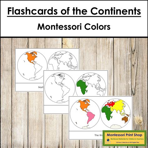 Countries Of Asia Flashcards Montessori Color Code Made By Teachers