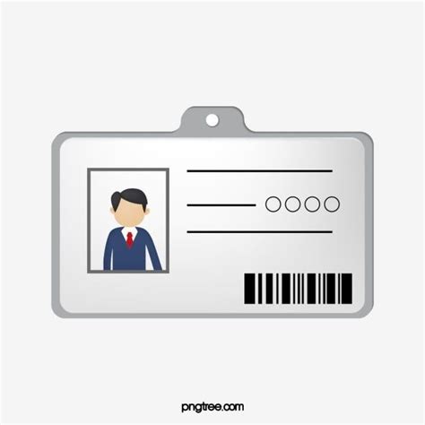 รูปสีขาวบัตรพนักงาน Png บัตรประจำตัวพนักงาน ขาว ลวดลายตกแต่งภาพ Png และ Psd สำหรับดาวน์โหลด
