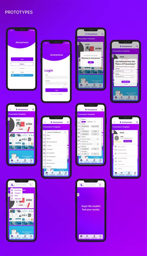 Anonymous Uiux App Design On Behance