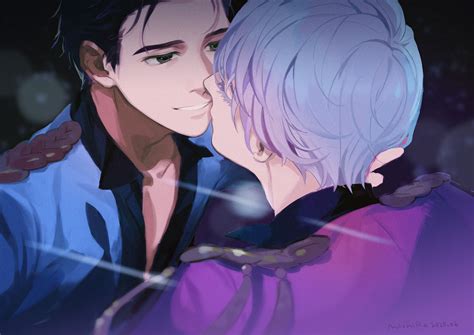 Yuri On Ice Hd Victor Nikiforov Yuuri Katsuki Hd Wallpaper