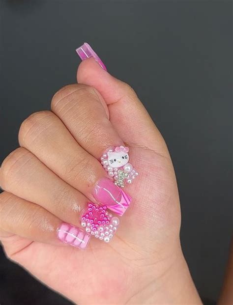 31 Pink Square Nails That Are Trendy And Classy Radiant Inspire Mom