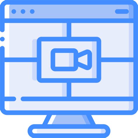 Icono De Computadora Basic Miscellany Blue