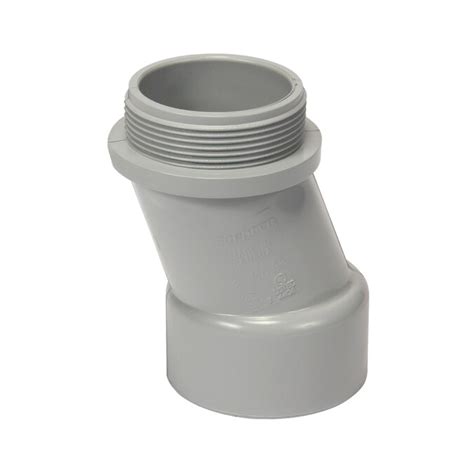 Kraloy 1 1 4 In Pvc Conduit Meter Offset [hub X Mpt] In The Conduit Fittings Department At