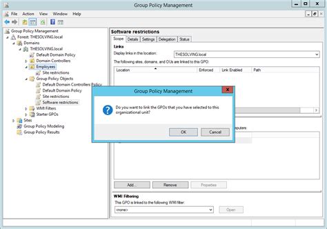 how to software restriction policy for ad domain users
