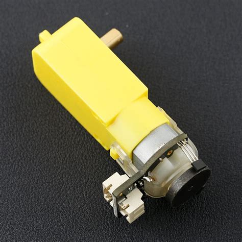 Tt Motor With Encoder 6v 160rpm 120 1 The Pi Hut