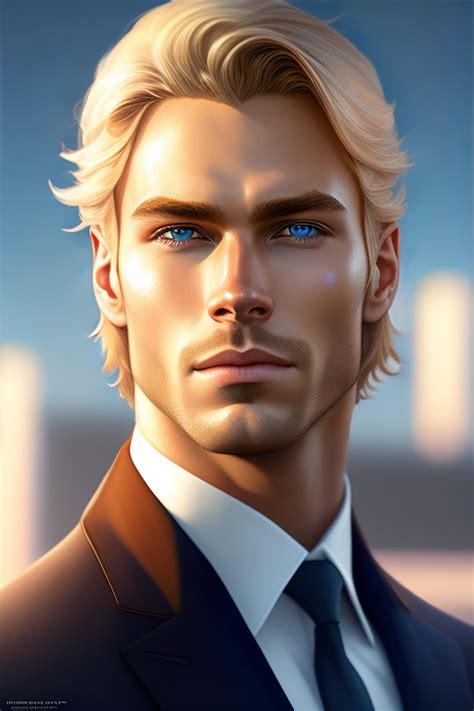 Lexica Highly Detailed Vfx Portrait Of A Blond Centre Parting Pretty