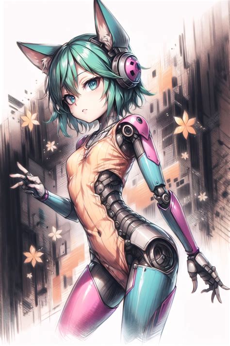 robot clrskt image created by tensor art