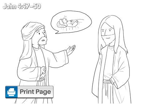 Activity Pages Jesus Healing People
