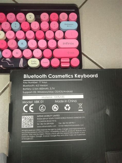 Infinix Bluetooth Cosmetics Keyboard Computers Tech Parts Accessories Computer Keyboard