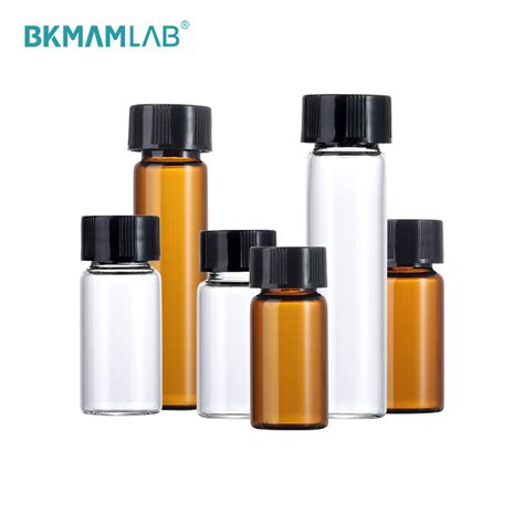 Scientific Lab Borosilicate Glass Sampling Bottle 2ml 4ml Sampling
