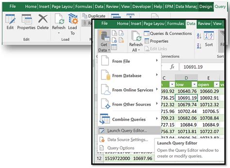 Adding A Custom Column To Excel Query Editor Analytics Cloud Epm