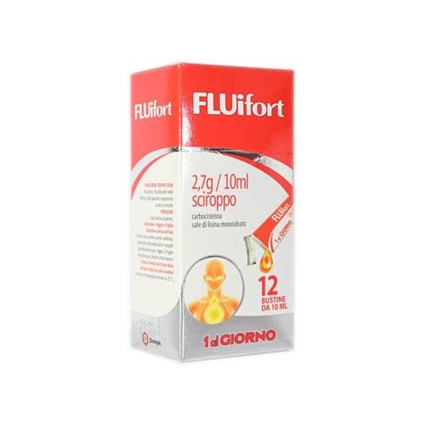 Sciroppo Fluifort 12 Comode Bustine Monodose