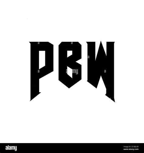 Pbw Icon Stock Vector Images Alamy