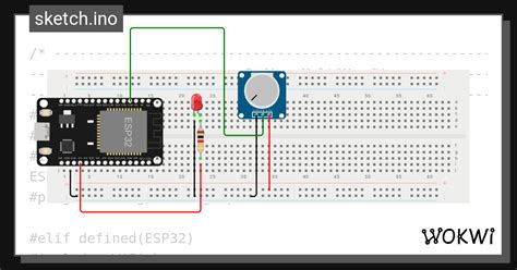 Esp32 Led Potenciometro Wokwi Esp32 Stm32 Arduino Simulator