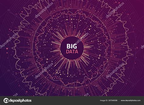 Big Data Concept Visualization Data Complexity Representation Abstract