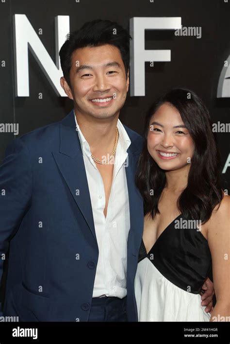 Simu Liu Allison Hsu At Unforgettable The 20th Annual Asian American