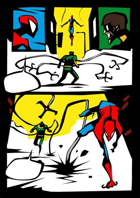 Spider Man Vs Doc Oct Comic Books Art Spiderman Artwork Comic Book