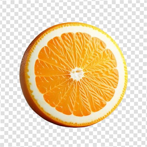 Premium Psd Psd Half An Orange Isolated