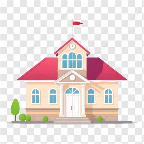 Edificio Escolar Clip Art Gratis