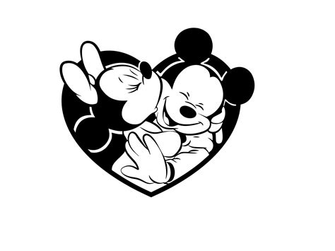 How To Draw Mickey Mouse And Minnie Mouse Kissing How To Draw Mickey Mouse And Minnie Mouse Kissing