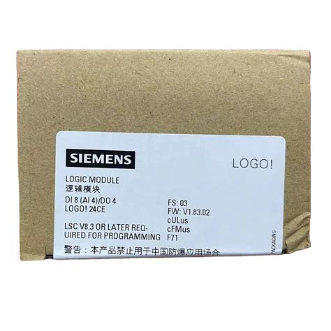 For Siemens Plc Logo Logic Controller 24ce Host Module Programming