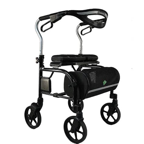 Evolution Trillium Lightweight Folding Rolling Walker Rollator With