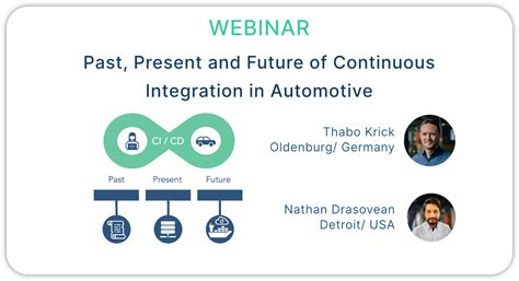 Webinar Past Present And Future Of Continuous Integration In Automotive Btc Embedded Systems Ag