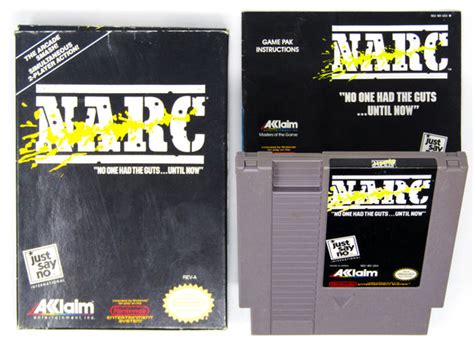Narc Nintendo Nes Retro Mtl