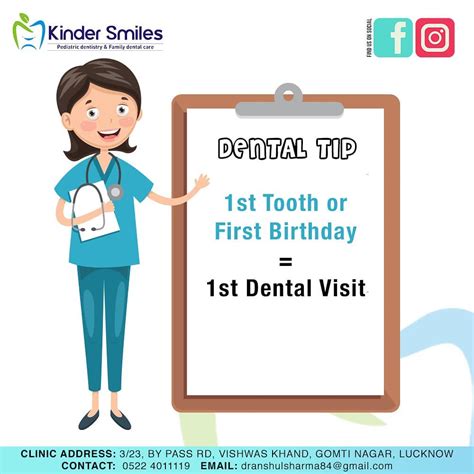 Kinder Smiles Lucknow 👩‍⚕️dental Tip Of The Day 😊 Kindersmiles4u