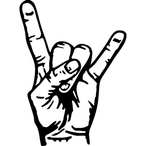 Devil Hand Symbol Svg Hand Svg Devil Svg Horns Symbol Svg Inspire Uplift