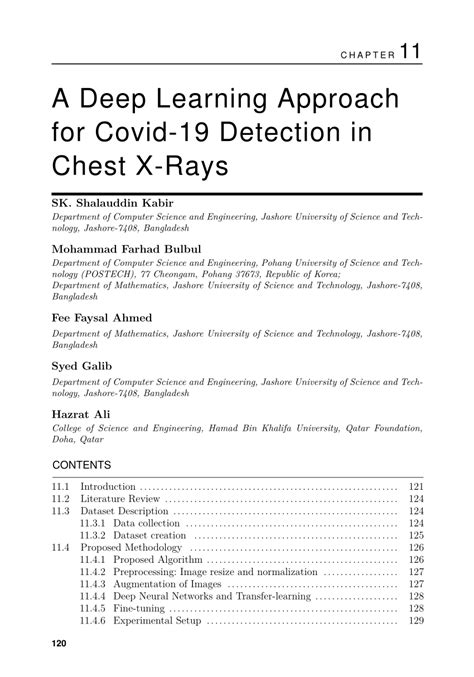 PDF A Deep Learning Approach For Covid Detection In Chest X Rays