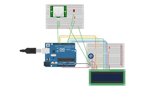 Circuit Design Street Light Tinkercad