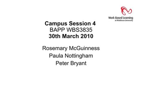 30 3 10 final campus workshop bapp wbs3835 qual r ppt