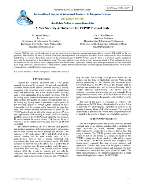 Pdf A New Security Architecture For Tcpip Protocol Suite