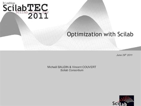 Pdf Optimization With Scilab Dokumentips