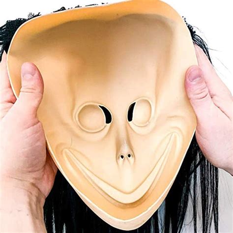 Momo Scary Mask Creepy Halloween Latex Cosplay Costume Full Head Mask