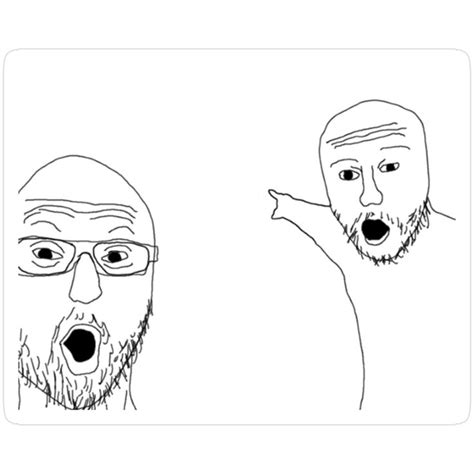 The Soyjak Pointing Meme When Excitement Meets Internet Culture Wojak Meme Creator