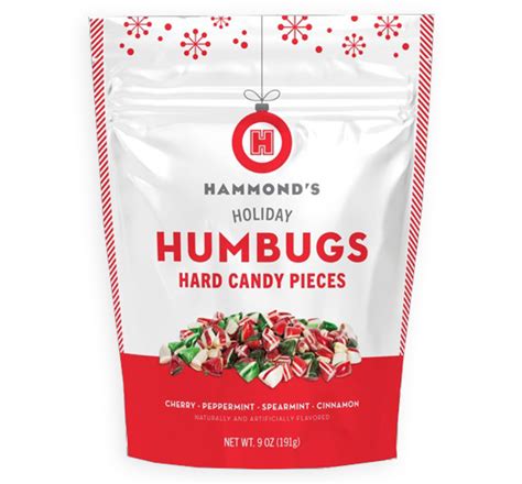 Hammonds Holiday Humbugs Hard Candy Sub