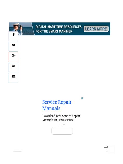 How To Use Main Engine Performance Curve For Economical Fuel Consumption On Ships Pdf Diesel